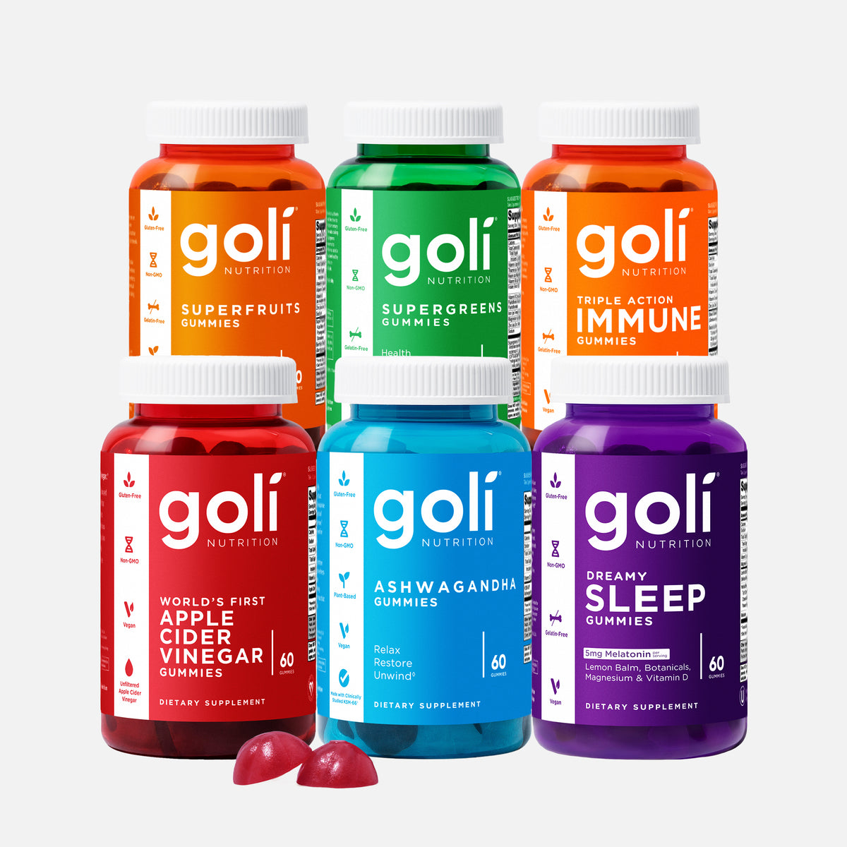Complete Goli® Gummies 6-Pack - Sleep