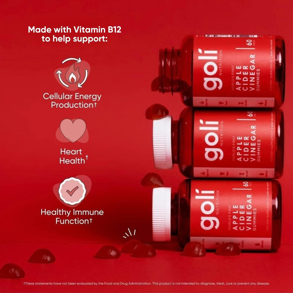 1 Pack Goli® Apple Cider Vinegar Gummies