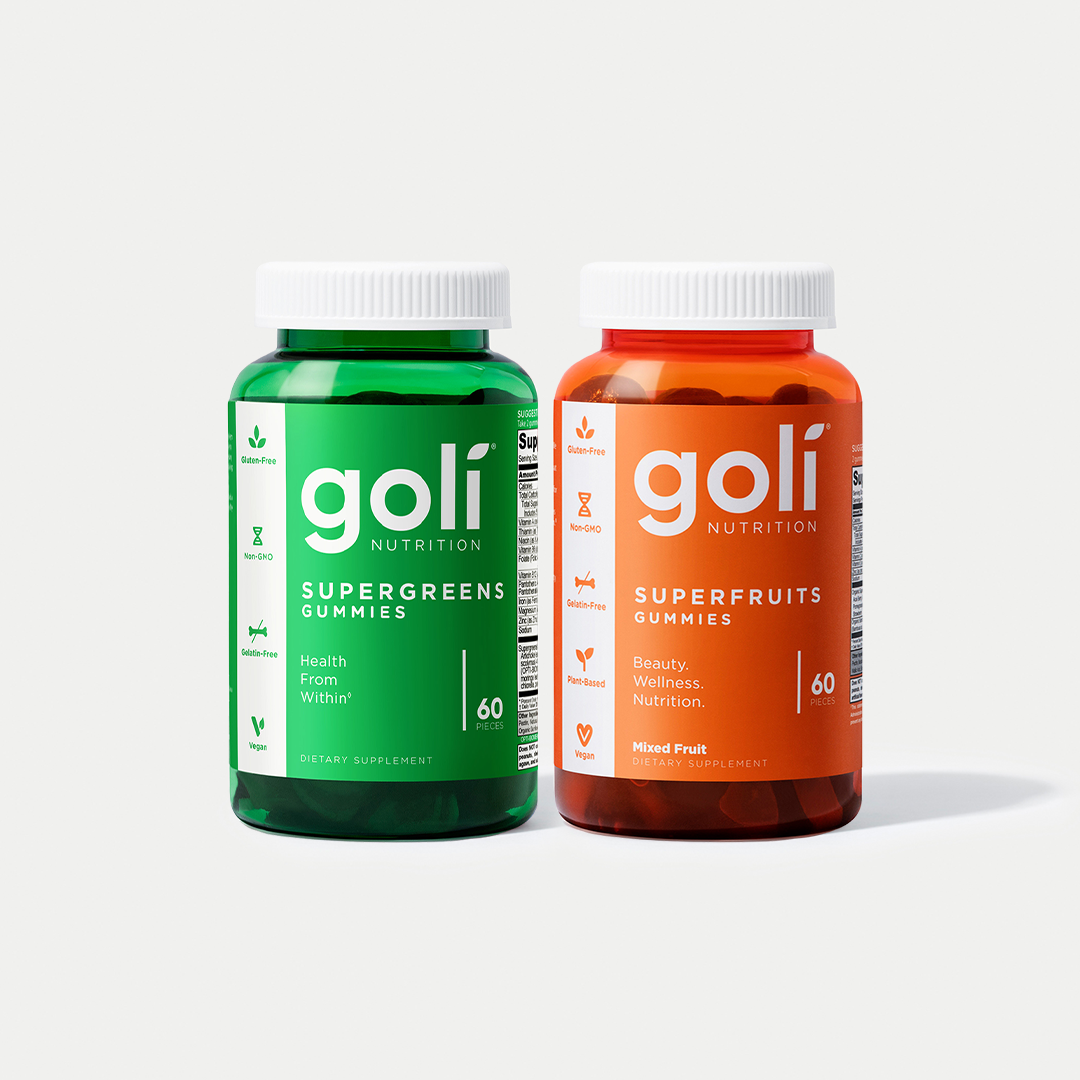 Recommended: Goli® Super 2-Pack: 1 Superfruits & 1 Supergreens