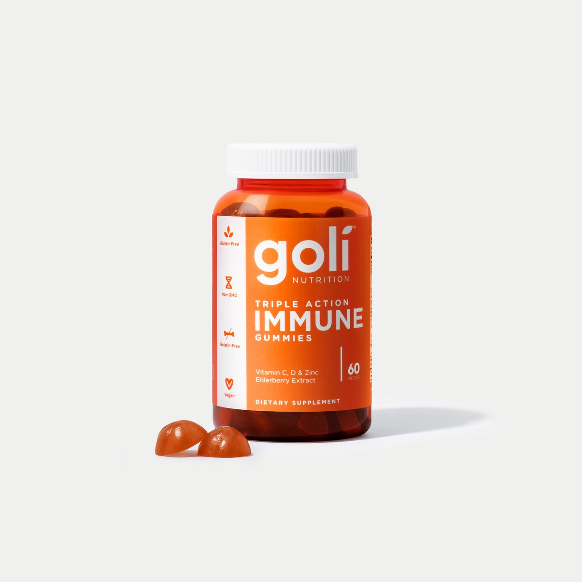 Goli Nutrition Immune Gummies | Unit = Case of 24 (TF) | Goli®